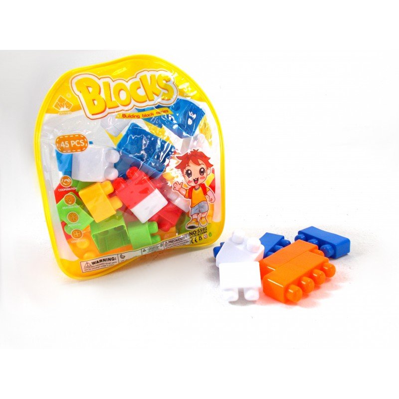 Sac de lego 45pcs 'KD013' - Kidiz