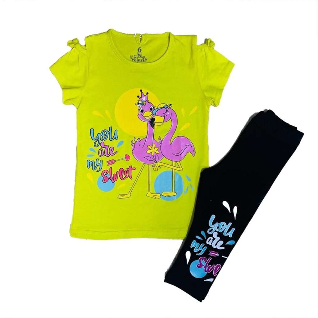 Ensemble fille Flamingo 'KD140' - Kidiz