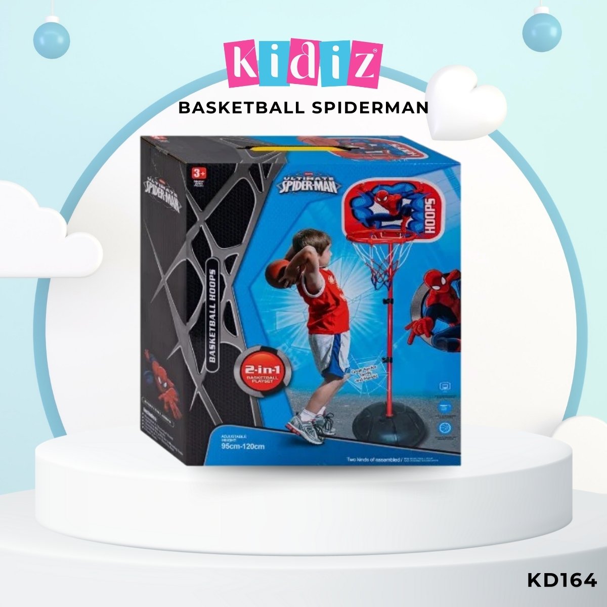 basketball spiderman KD164 - kidiz